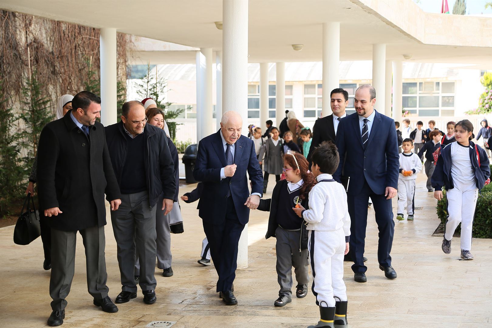 Talal Abu Ghazaleh Speaks to ISC-Amman High School students - The ...