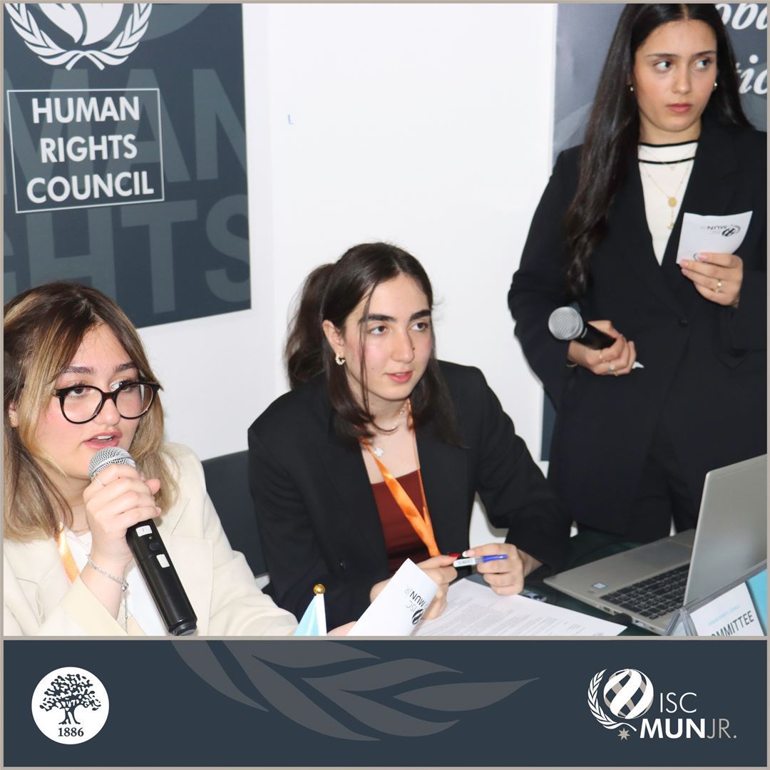 ISC MUN Jr. Conference 2024 - The International School of Choueifat — Amman