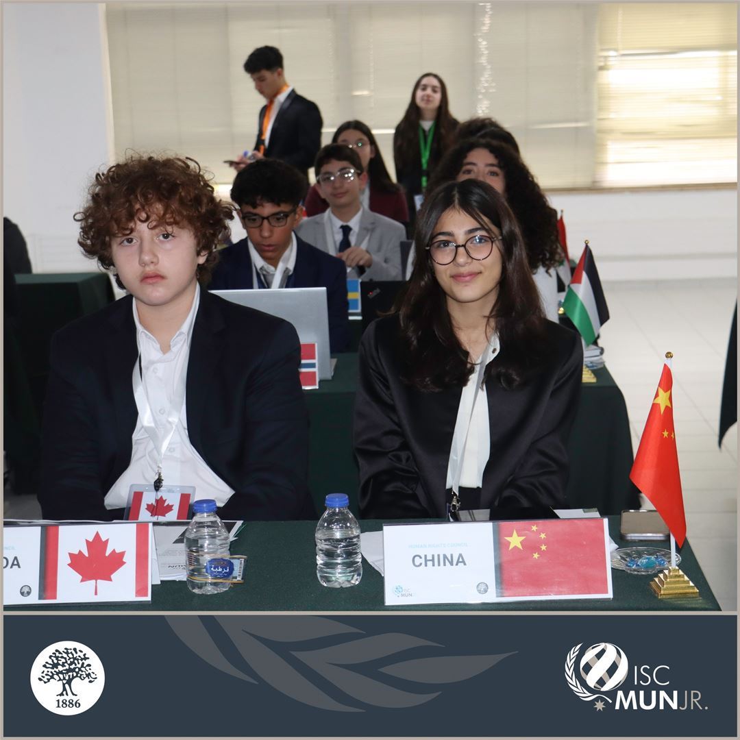 ISC MUN Jr. Conference 2024 - The International School of Choueifat — Amman