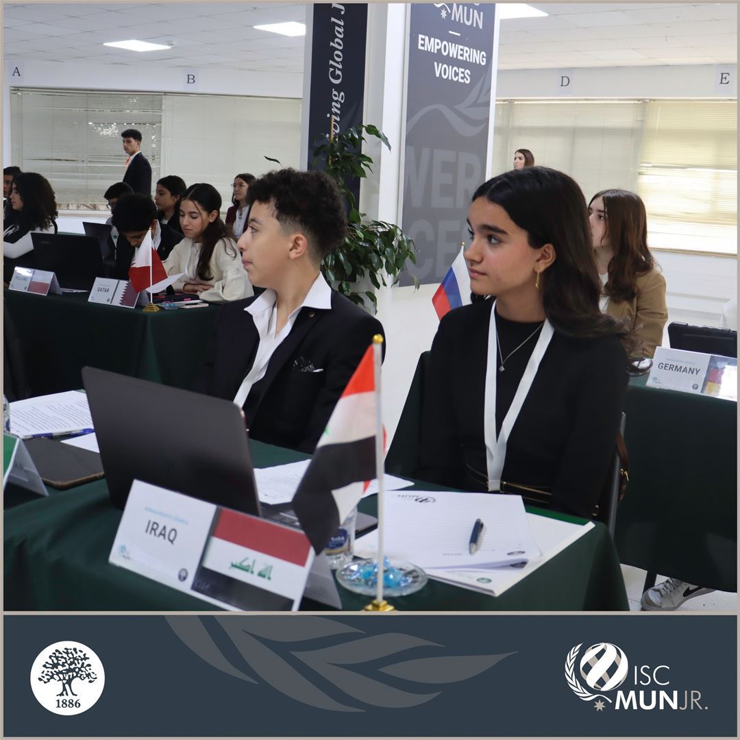 ISC MUN Jr. Conference 2024 - The International School of Choueifat — Amman